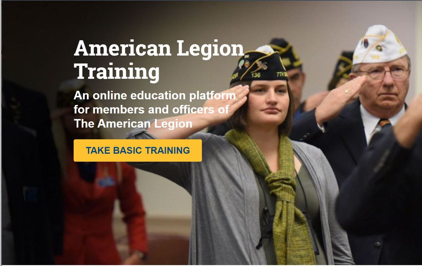 Take The Free Basic Training Course | California American Legion