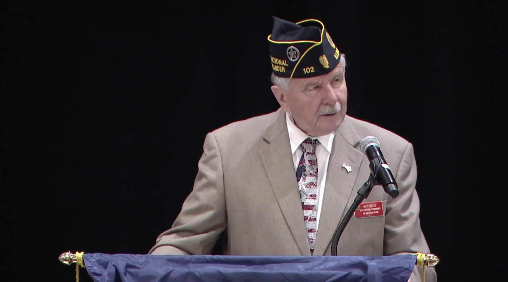 VIDEO: Past National Commander Marty Conatser delivers motivation at ...