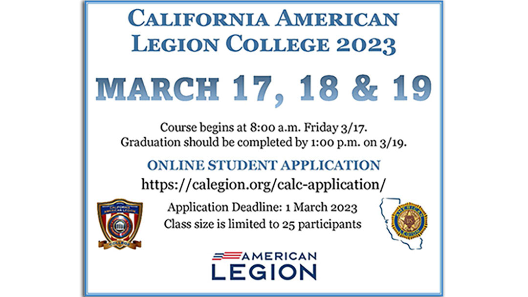 Training | California American Legion