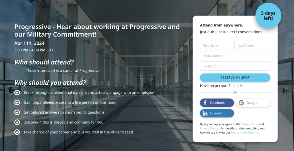 Progressive Insurance to Host Online Hiring Event for Veterans on ...