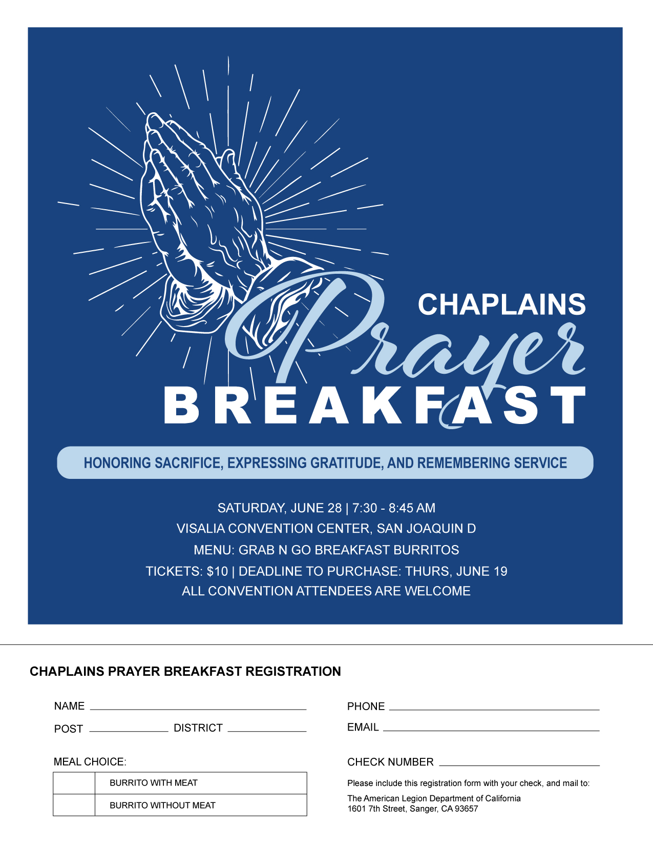 2025 Department Convention | California American Legion